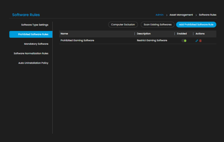 IT asset scanning software | Motadata