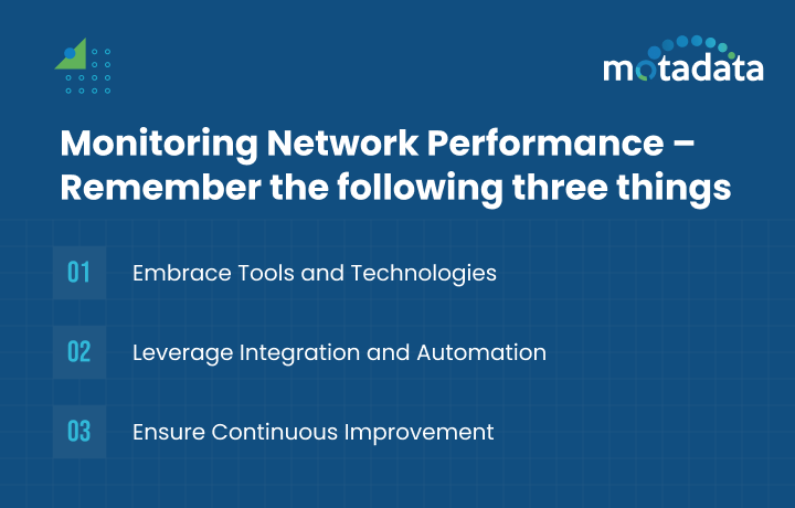 Essential Metrics for Network Performance Monitoring